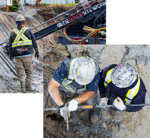 Foundation Drilling | Vancouver's #1 Deep Foundations Expert | Tieback Siteworks
